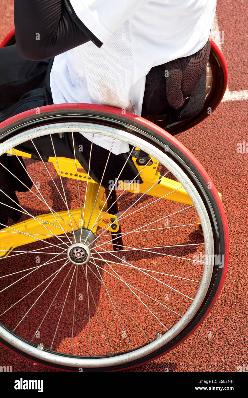 Wheelchair race track hi-res stock photography and images - Alamy