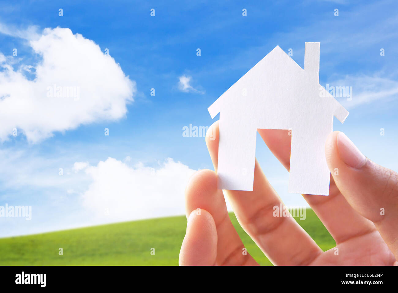 my dream house concept Stock Photo - Alamy