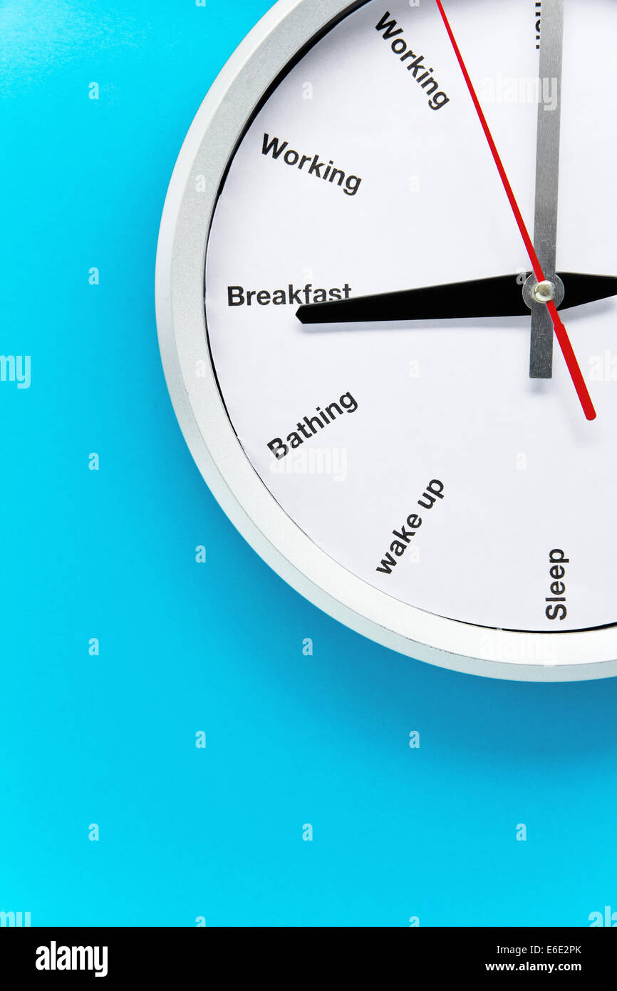 breakfast time concept Stock Photo - Alamy