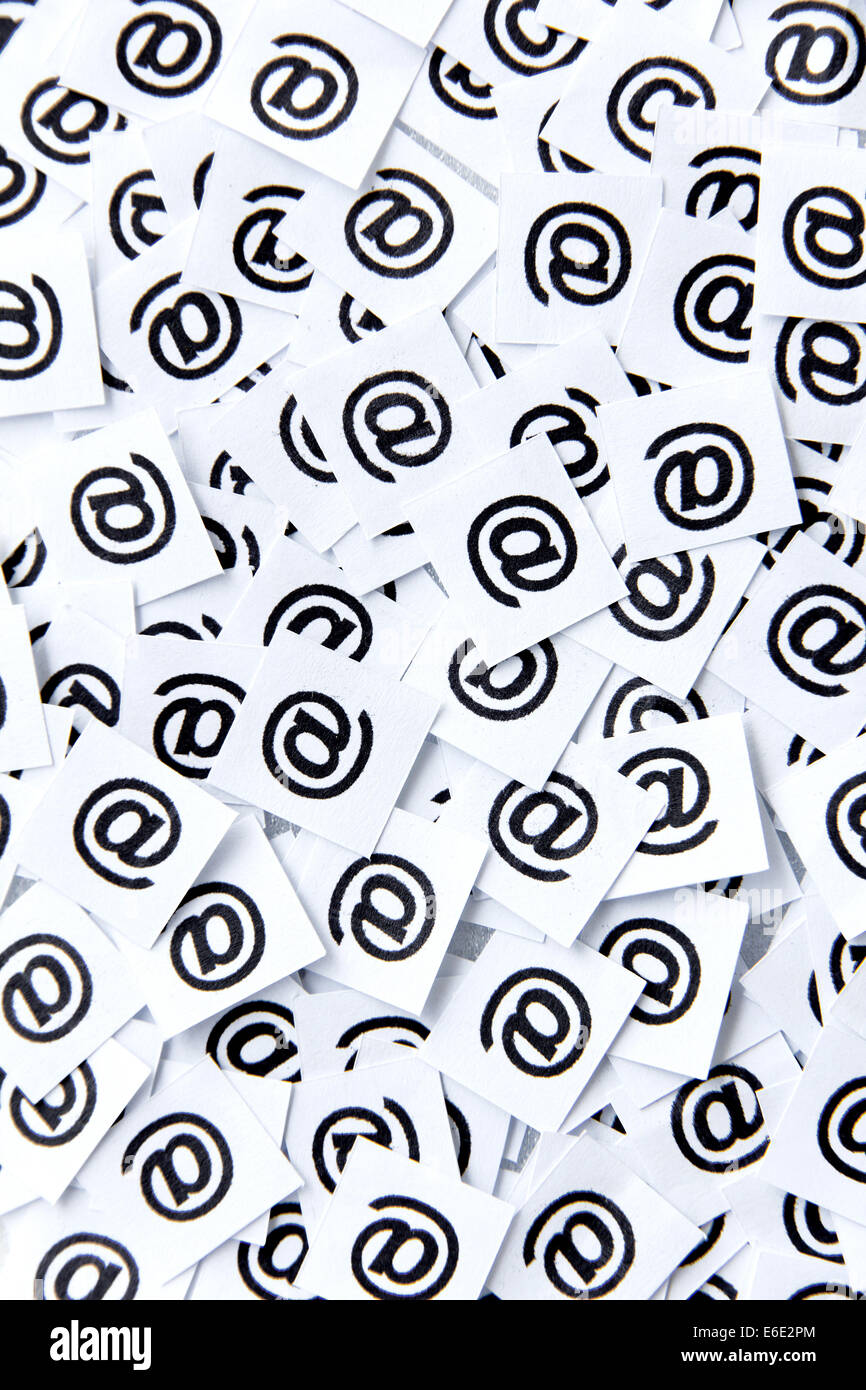 At sign concept Stock Photo - Alamy