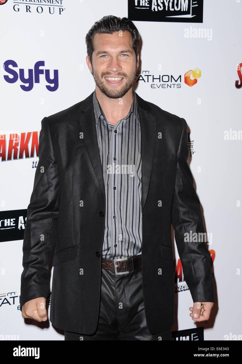 Los Angeles, CA, USA. 21st Aug, 2014. Marcus Shirock at arrivals for ...