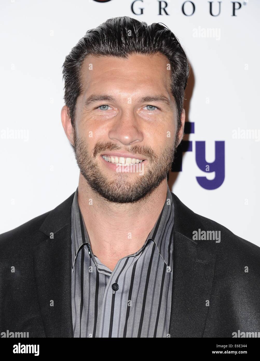 Los Angeles, CA, USA. 21st Aug, 2014. Marcus Shirock at arrivals for ...