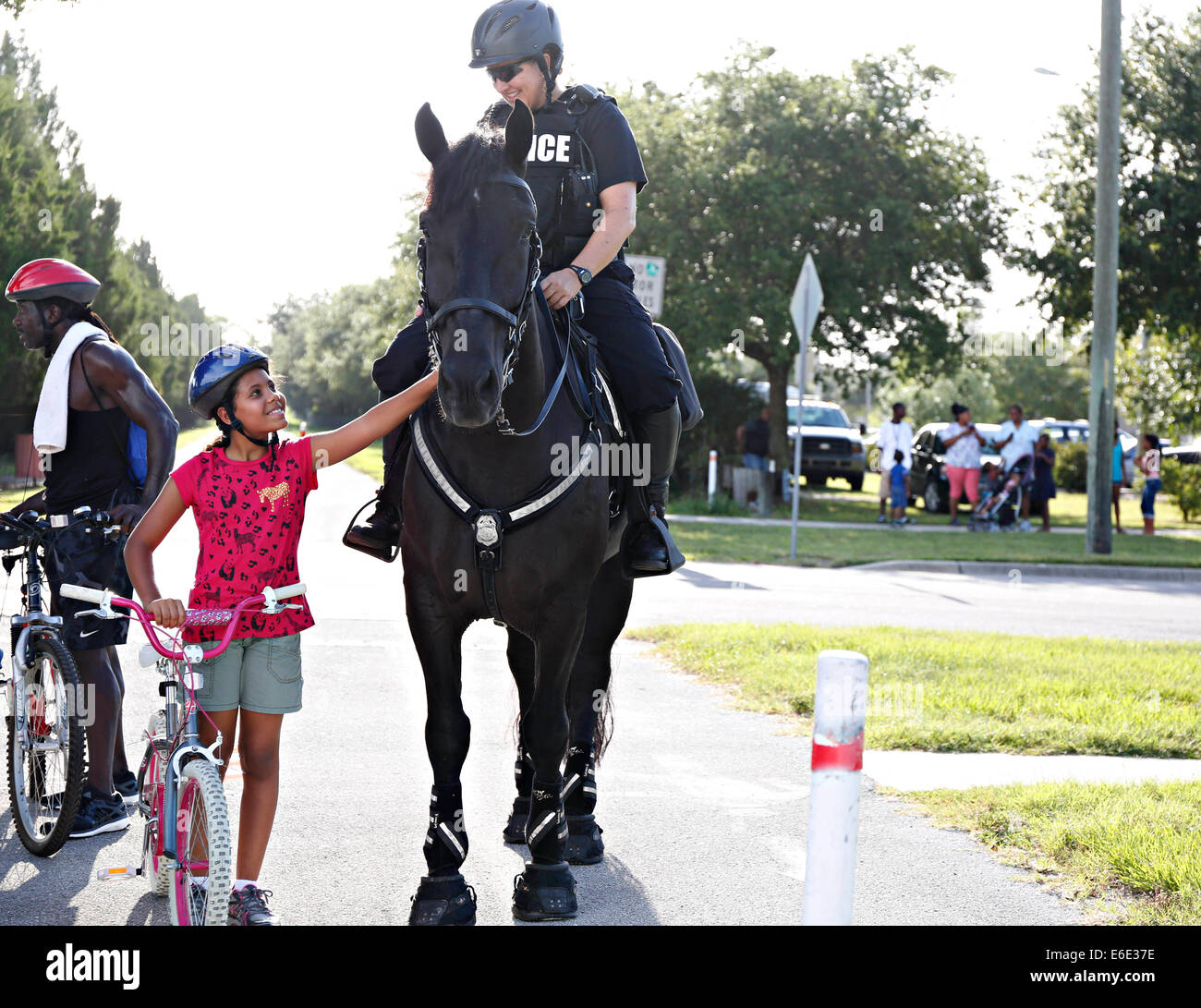 St petersburg police officer hi-res stock photography and images - Alamy