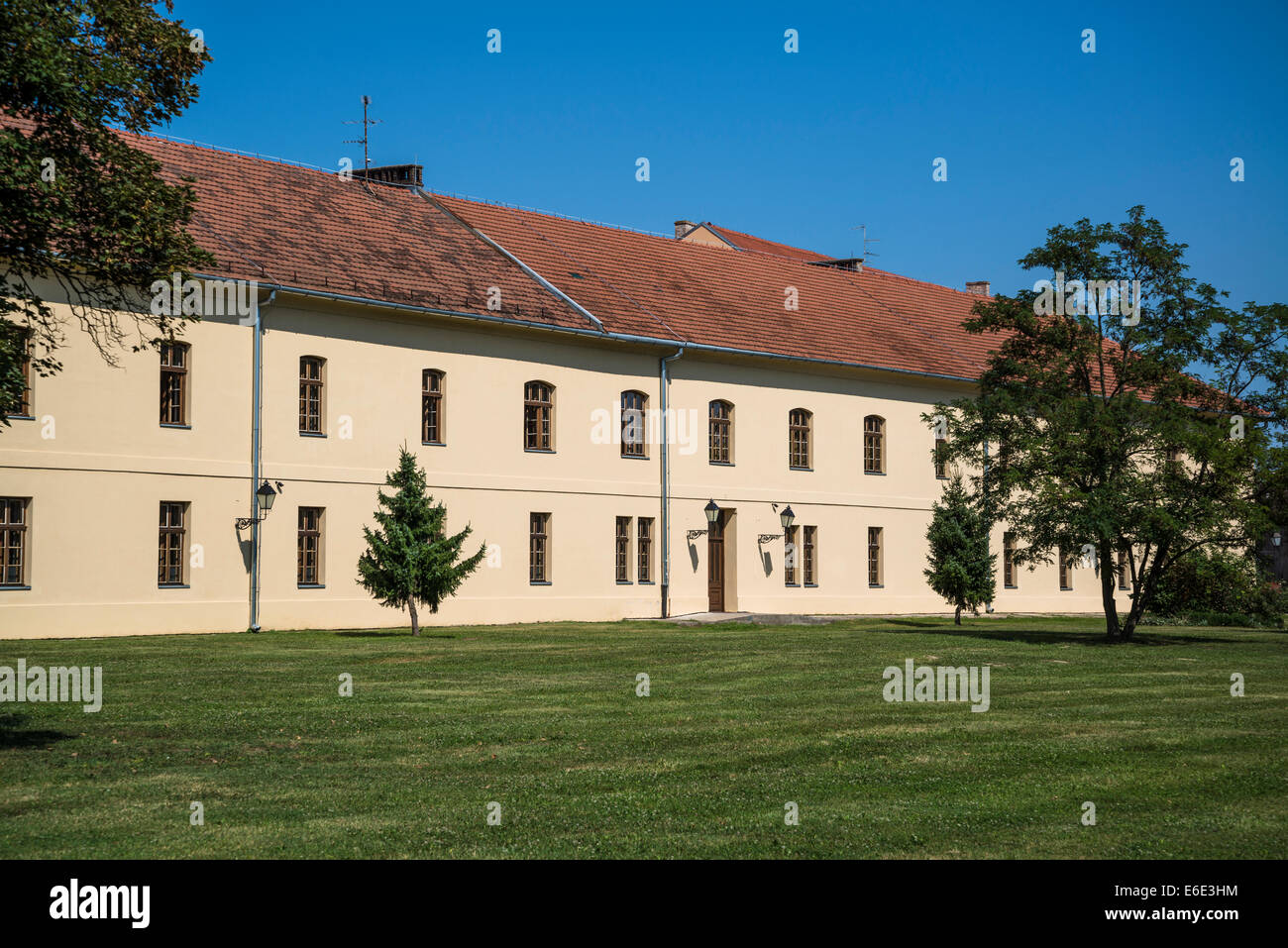 The Fort, Baroque building, Tvrdja, Osijek, Slavonia, Croatia Stock ...