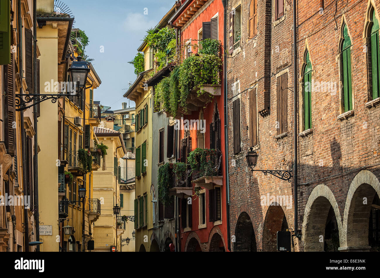 Italy Veneto Verona Historic center Stock Photo - Alamy