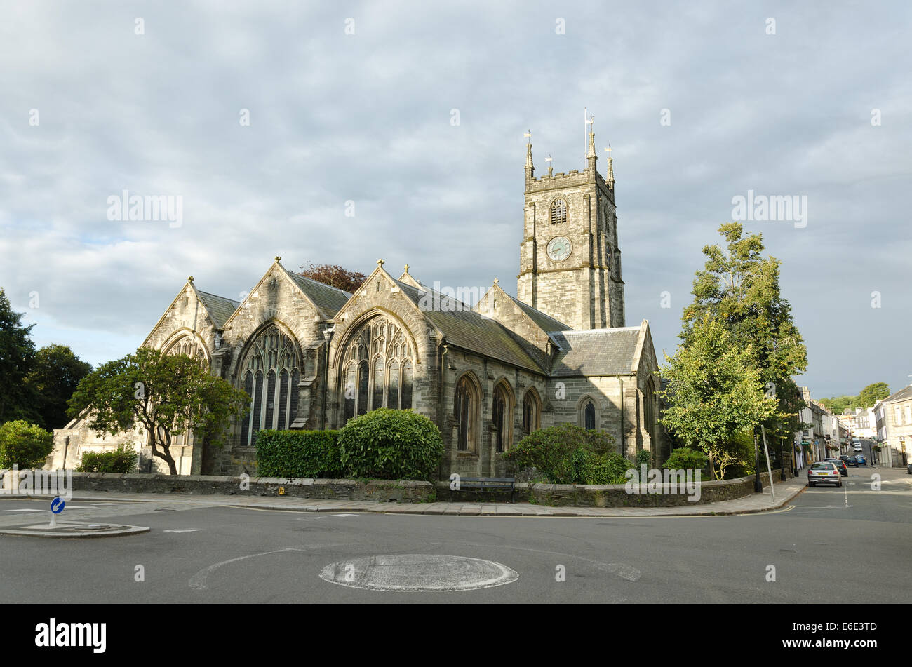 Saint eustachius church tavistock devon hi-res stock photography and ...