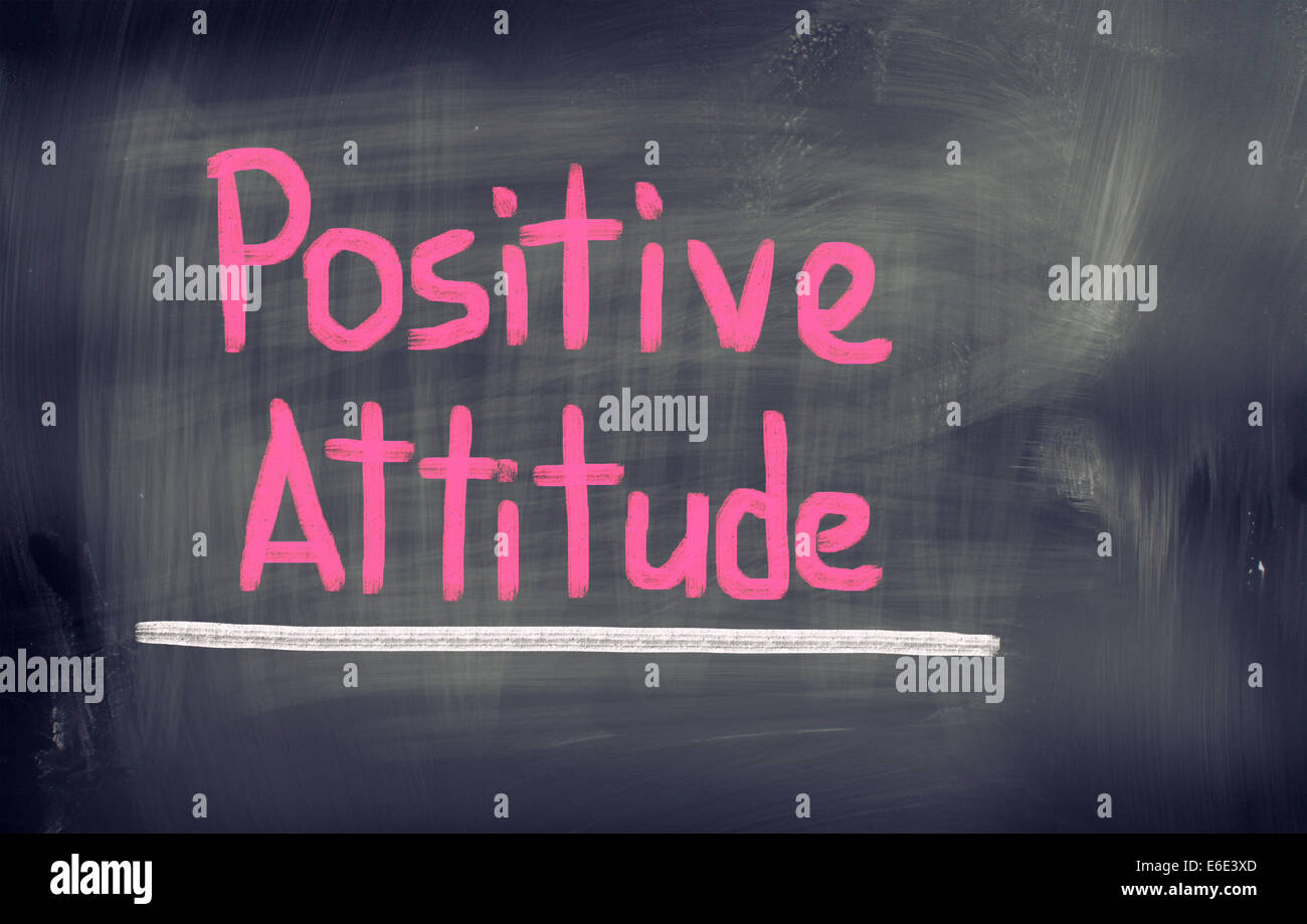 Positive Attitude Concept Stock Photo - Alamy Positive Attitude Concept Stock Photo - Alamy