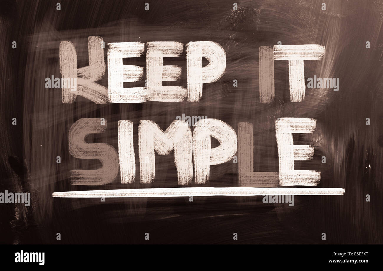 Simple method hi-res stock photography and images - Alamy