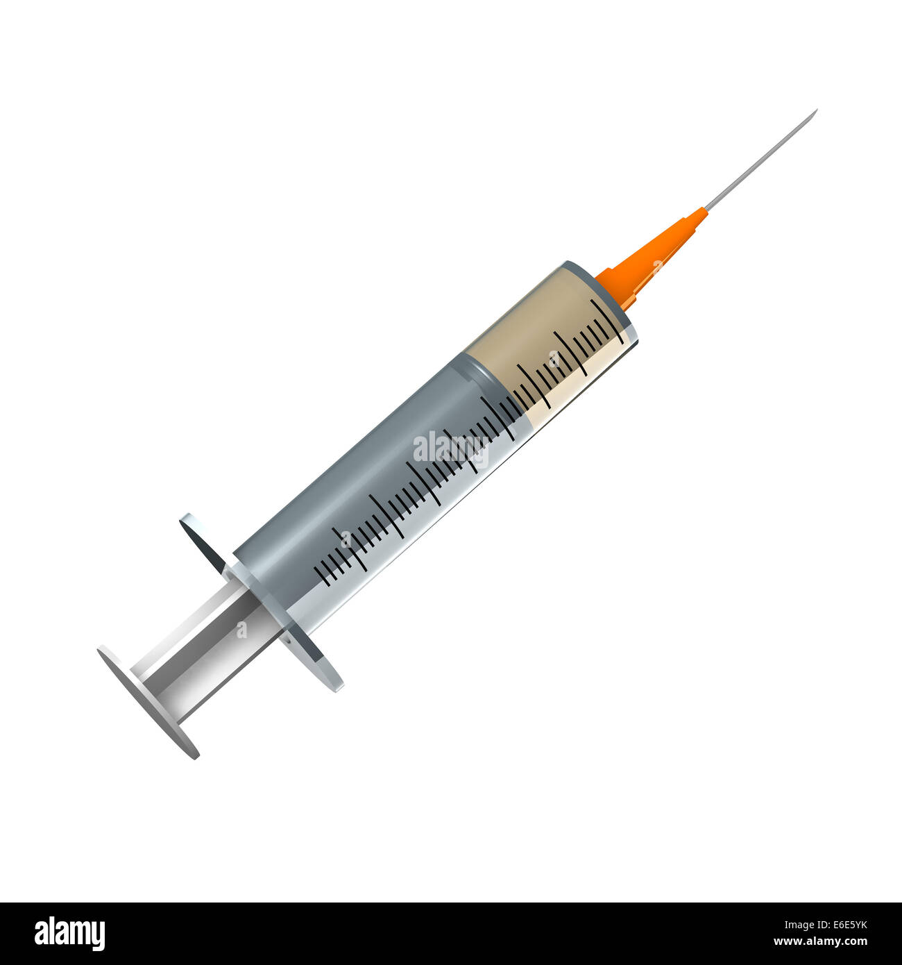 3d render of a medical syringe Stock Photo - Alamy