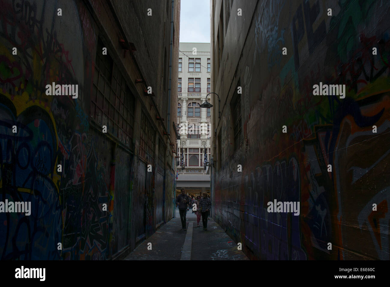 Alley Melbourne Australia Stock Photo - Alamy