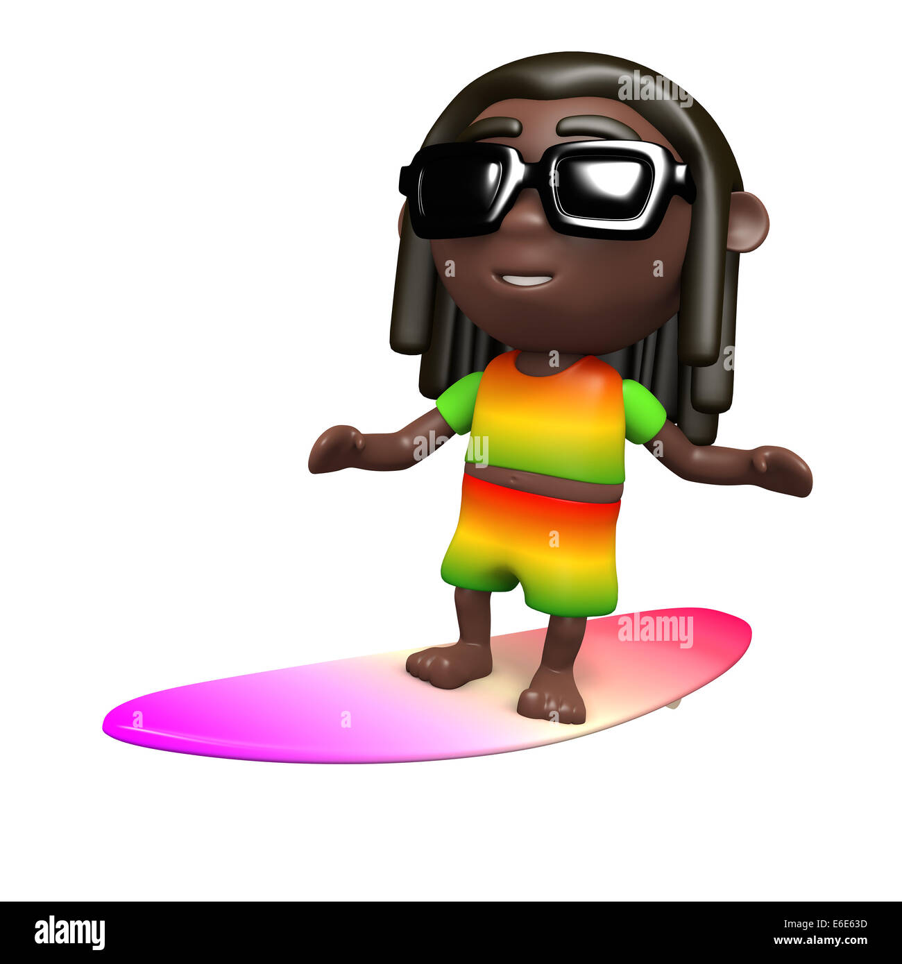 Rastafarian braids hi-res stock photography and images - Alamy