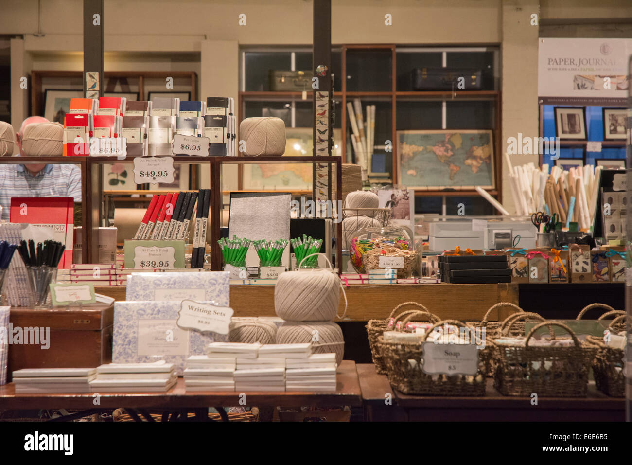 Inside Retail Store Stock Photo - Alamy