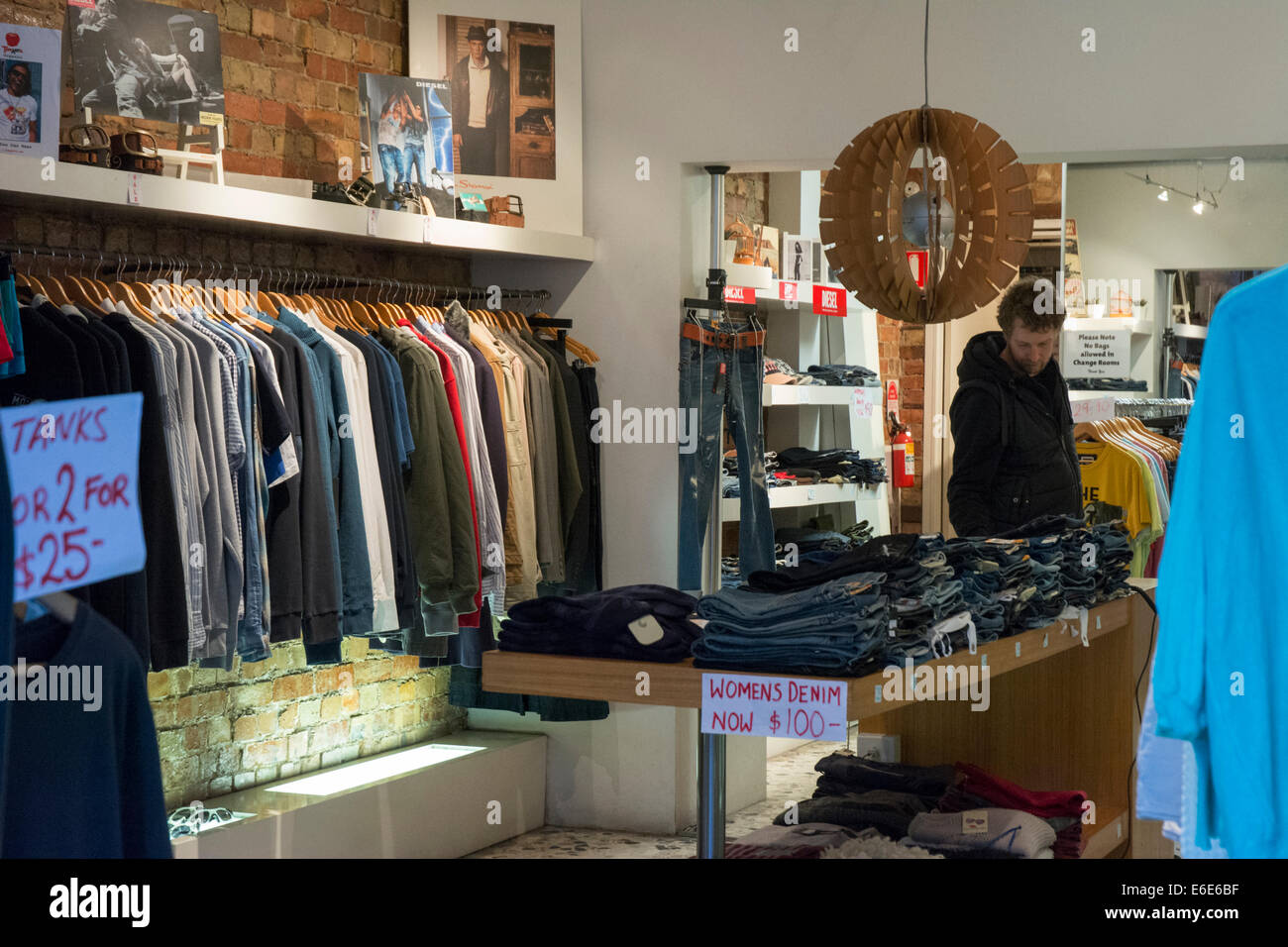 Inside Retail Store Stock Photo - Alamy