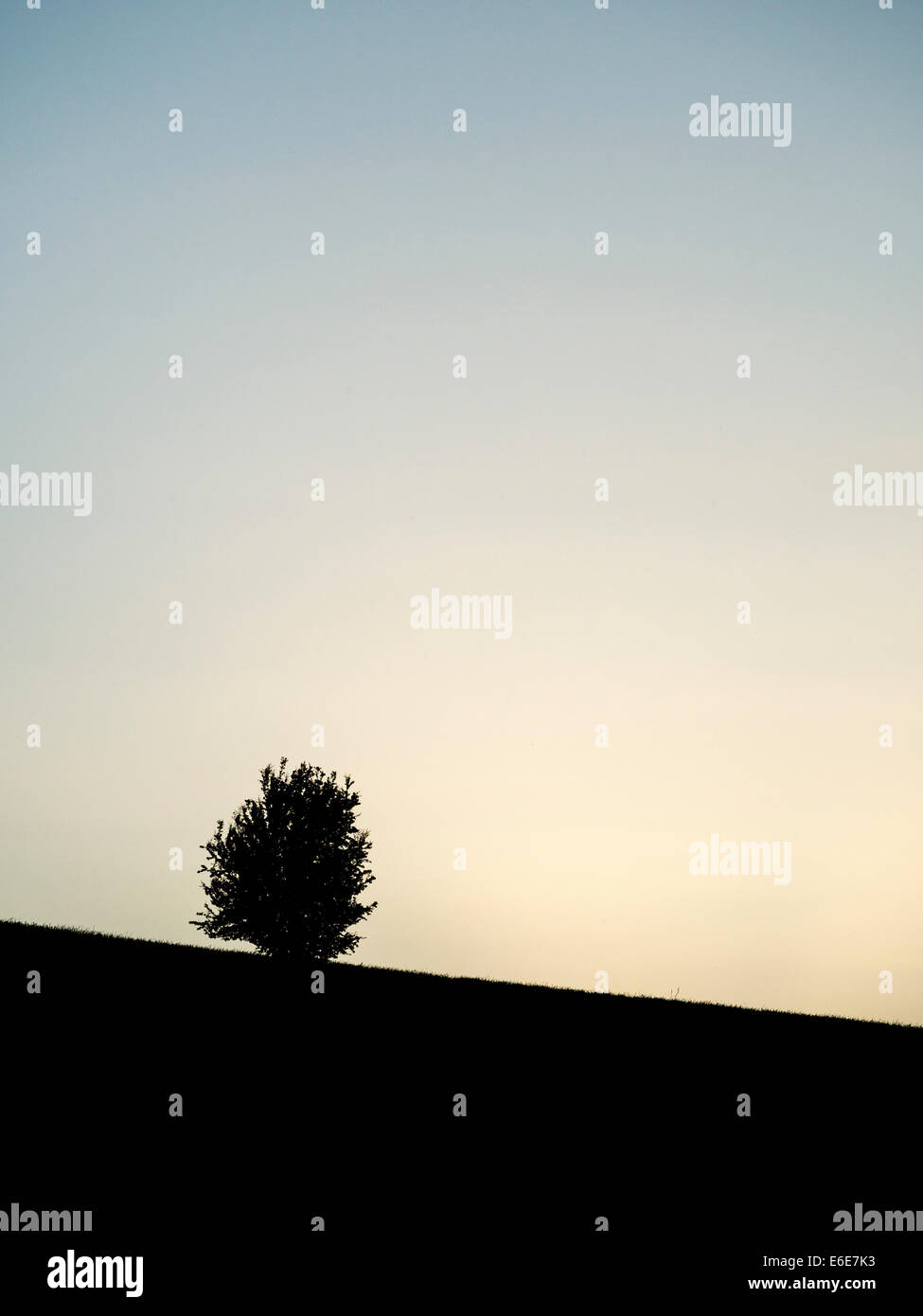 sky dusk horizon sunset Stock Photo - Alamy