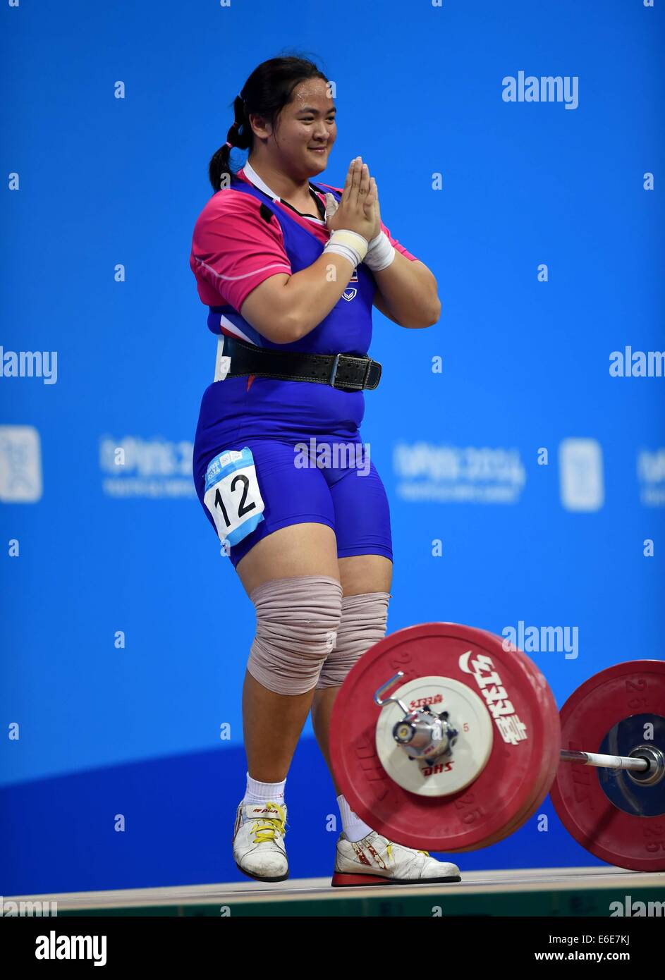 Nanjing, China's Jiangsu Province. 22nd Aug, 2014. Duanganksorn Chaidee ...