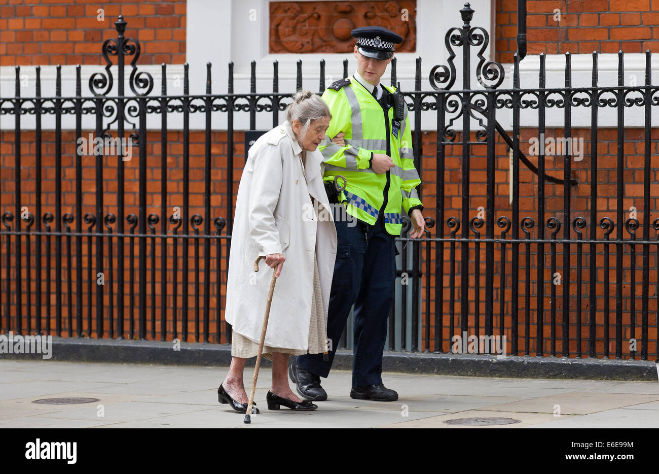 Police Helping Citizens