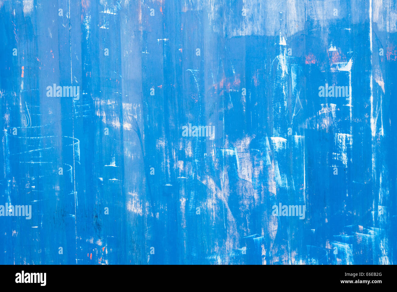 Scratched blue metallic texture Stock Photo - Alamy
