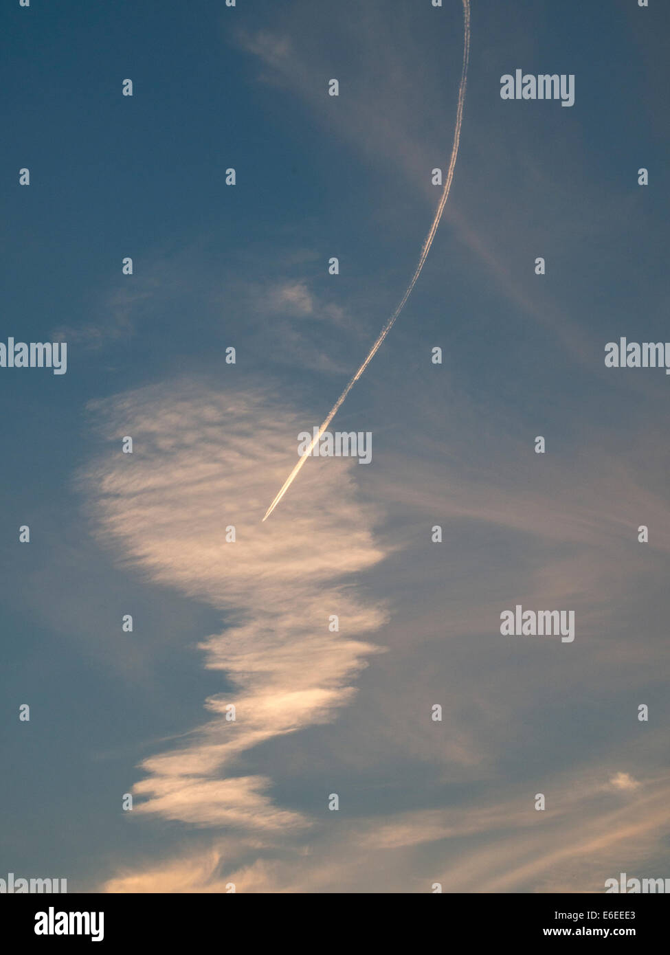 sky dusk horizon sunset Stock Photo - Alamy