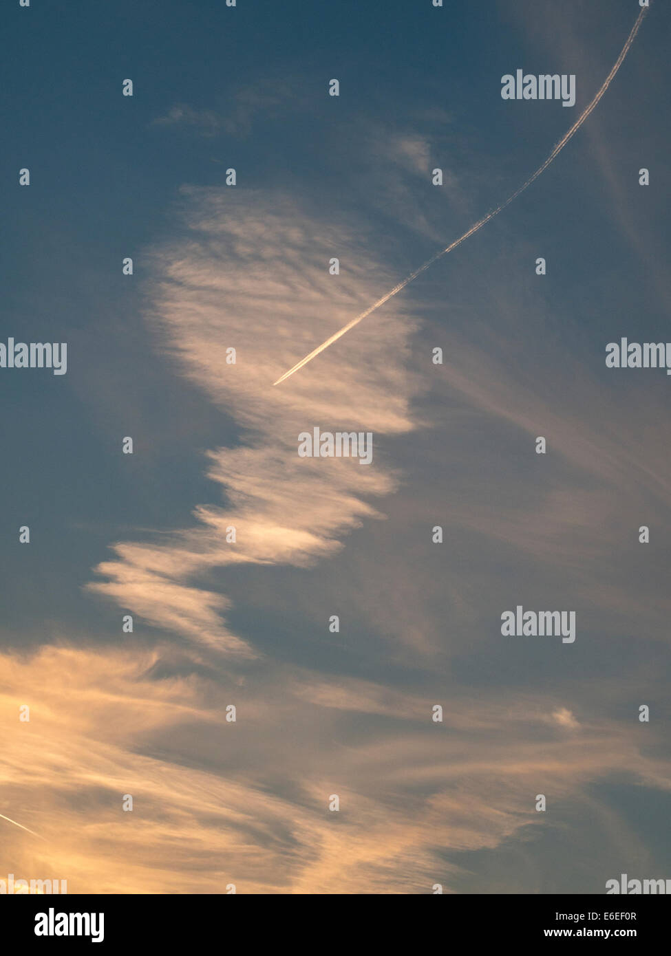 sky dusk horizon sunset Stock Photo - Alamy