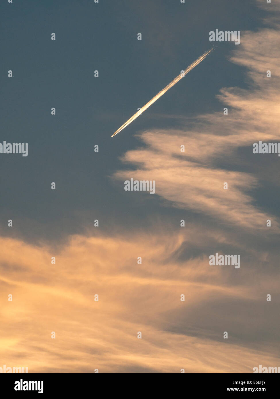 sky dusk horizon sunset Stock Photo - Alamy