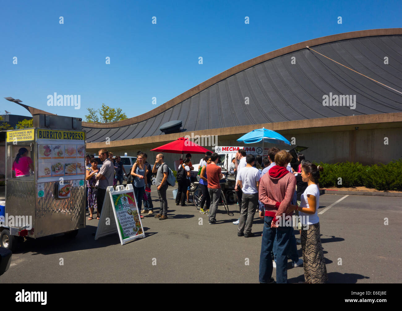 David S Ingalls Rink Yale New Haven CT Stock Photo - Alamy