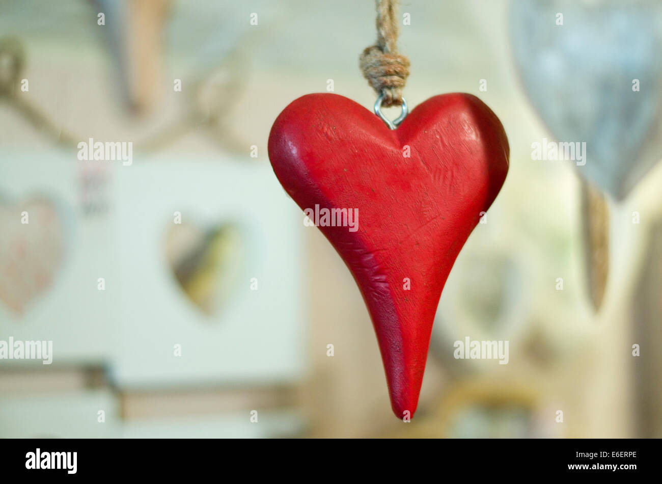 Heart hanging hi-res stock photography and images - Alamy