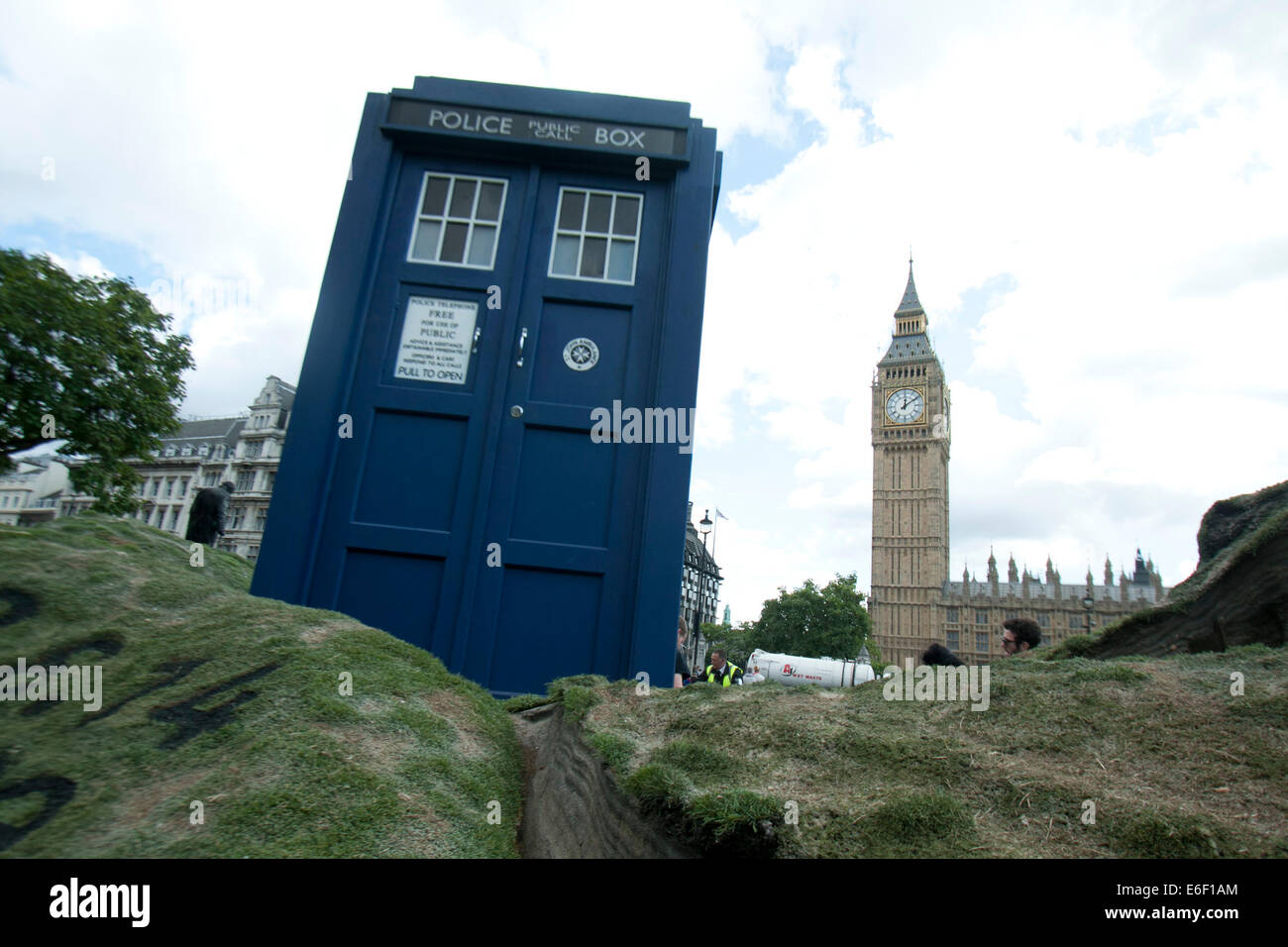 Tardis doctor who capaldi hi-res stock photography and images - Alamy