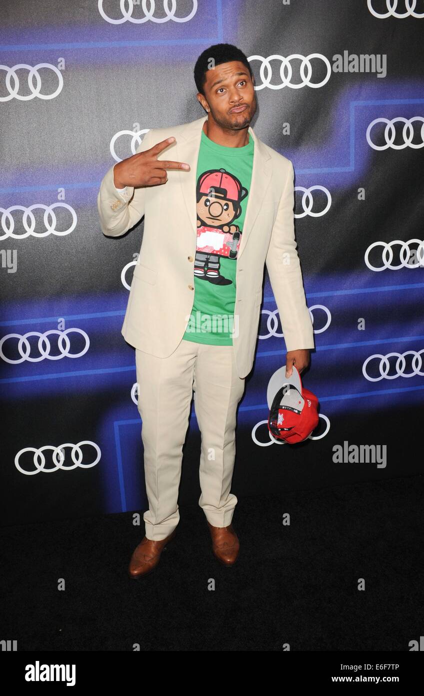 Los Angeles, CA, USA. 21st Aug, 2014. Pooch Hall at arrivals for Audi ...
