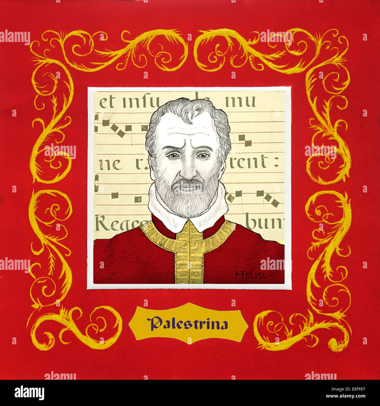 Palestrina composer hi-res stock photography and images - Alamy