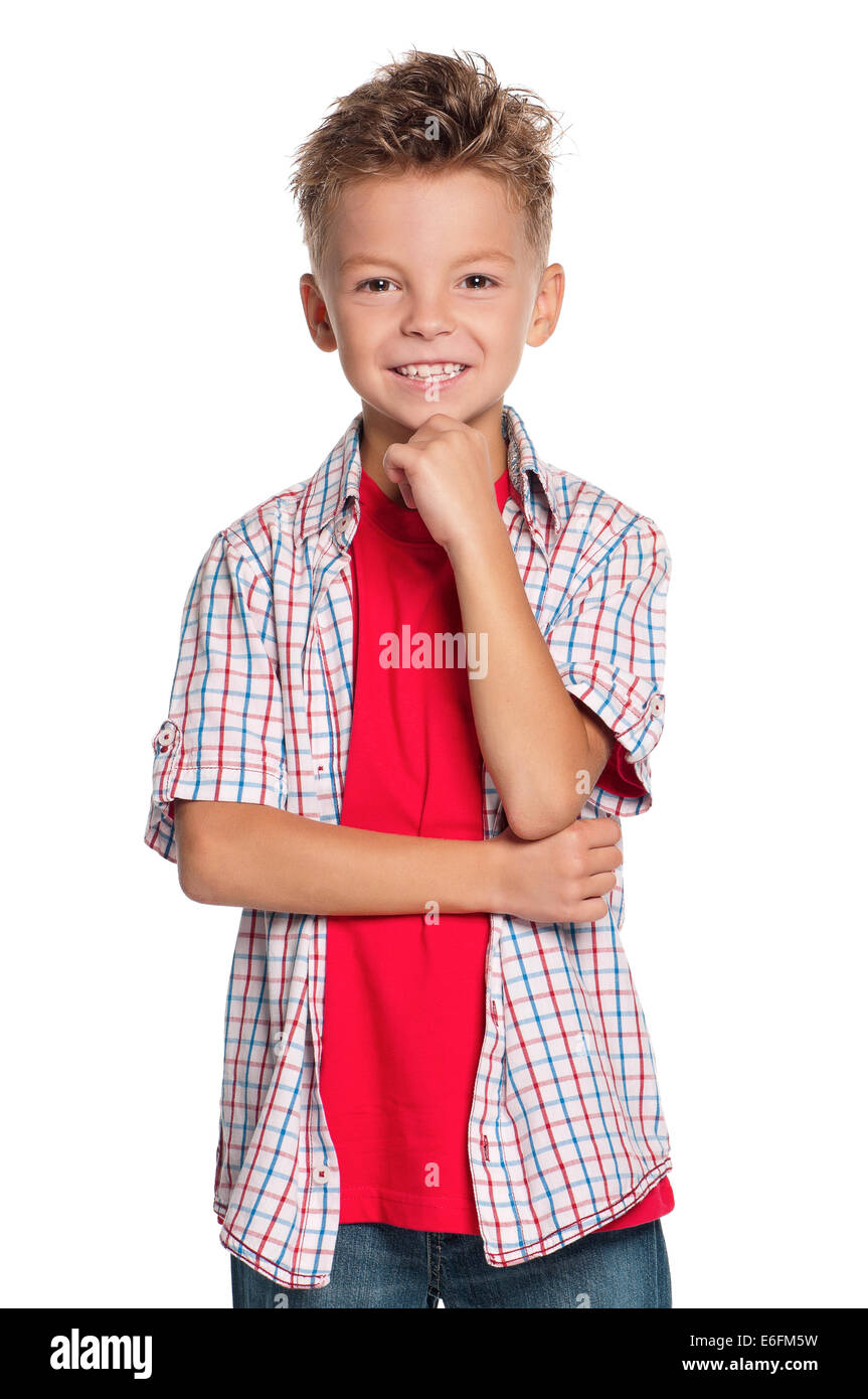 Portrait of boy Stock Photo - Alamy