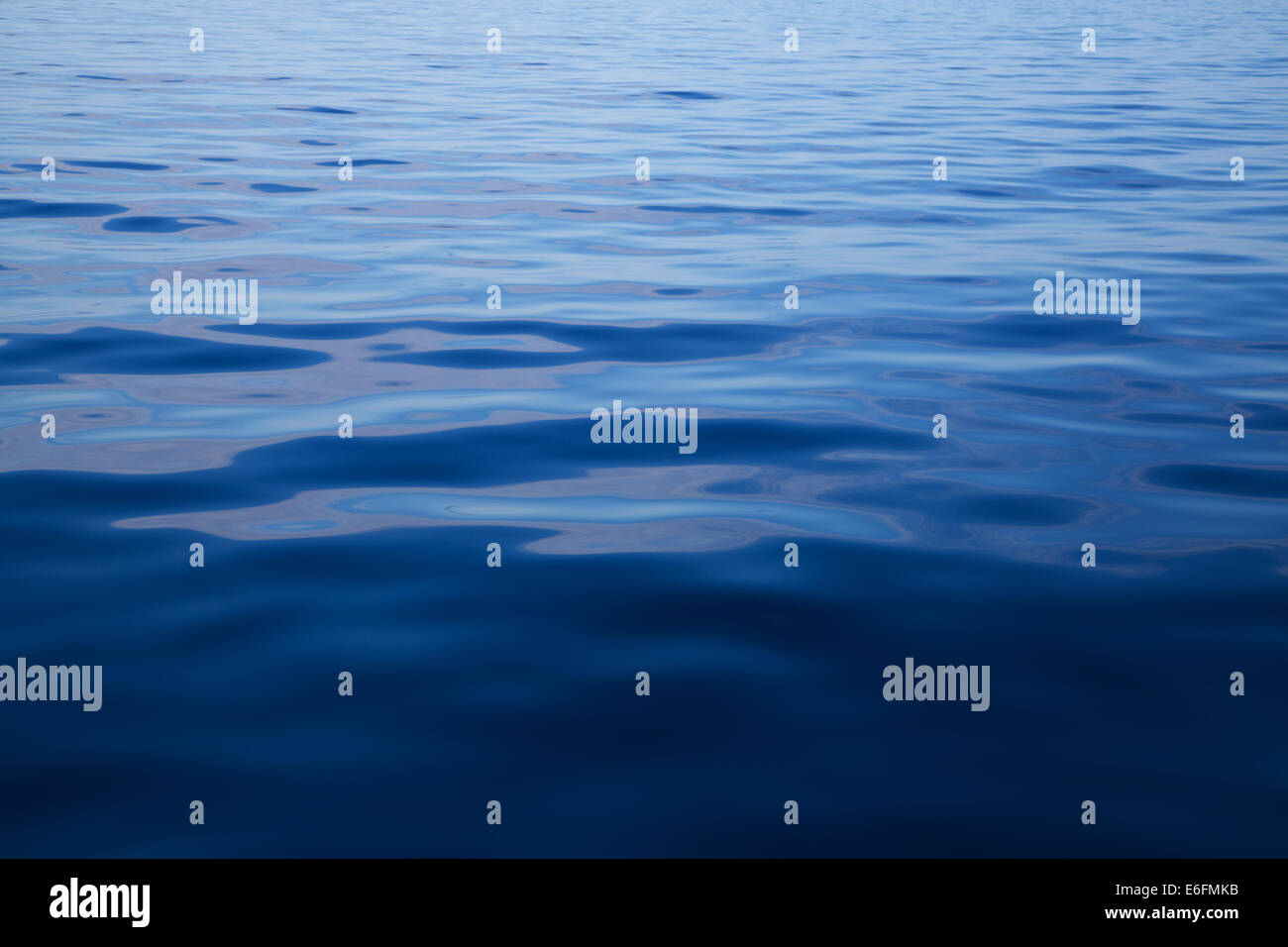 Ocean: Blue empty water background - empty natural surface Stock Photo ...
