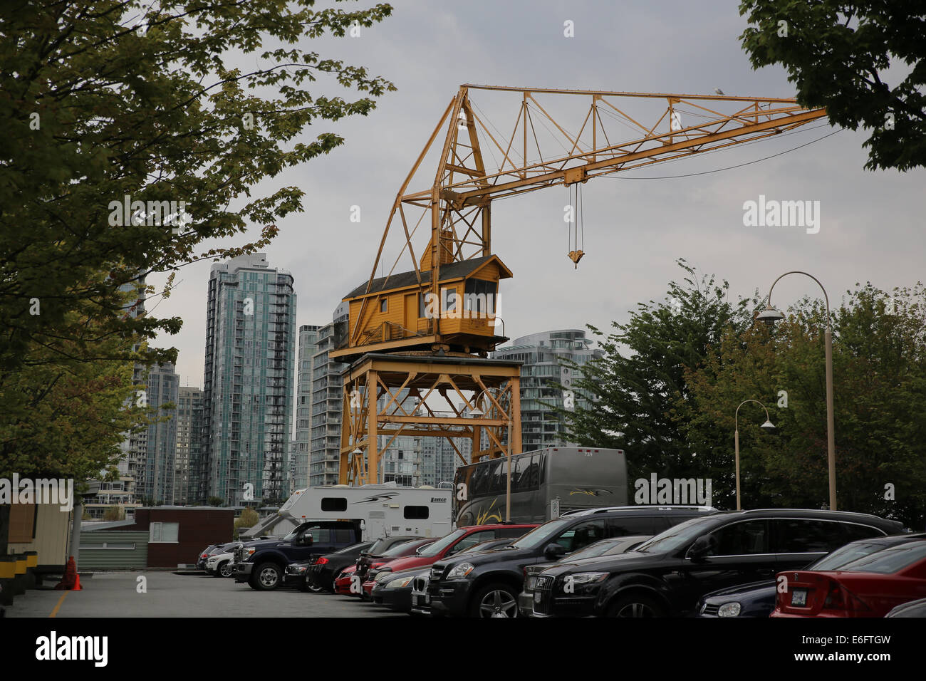 orange house construction arm Stock Photo - Alamy