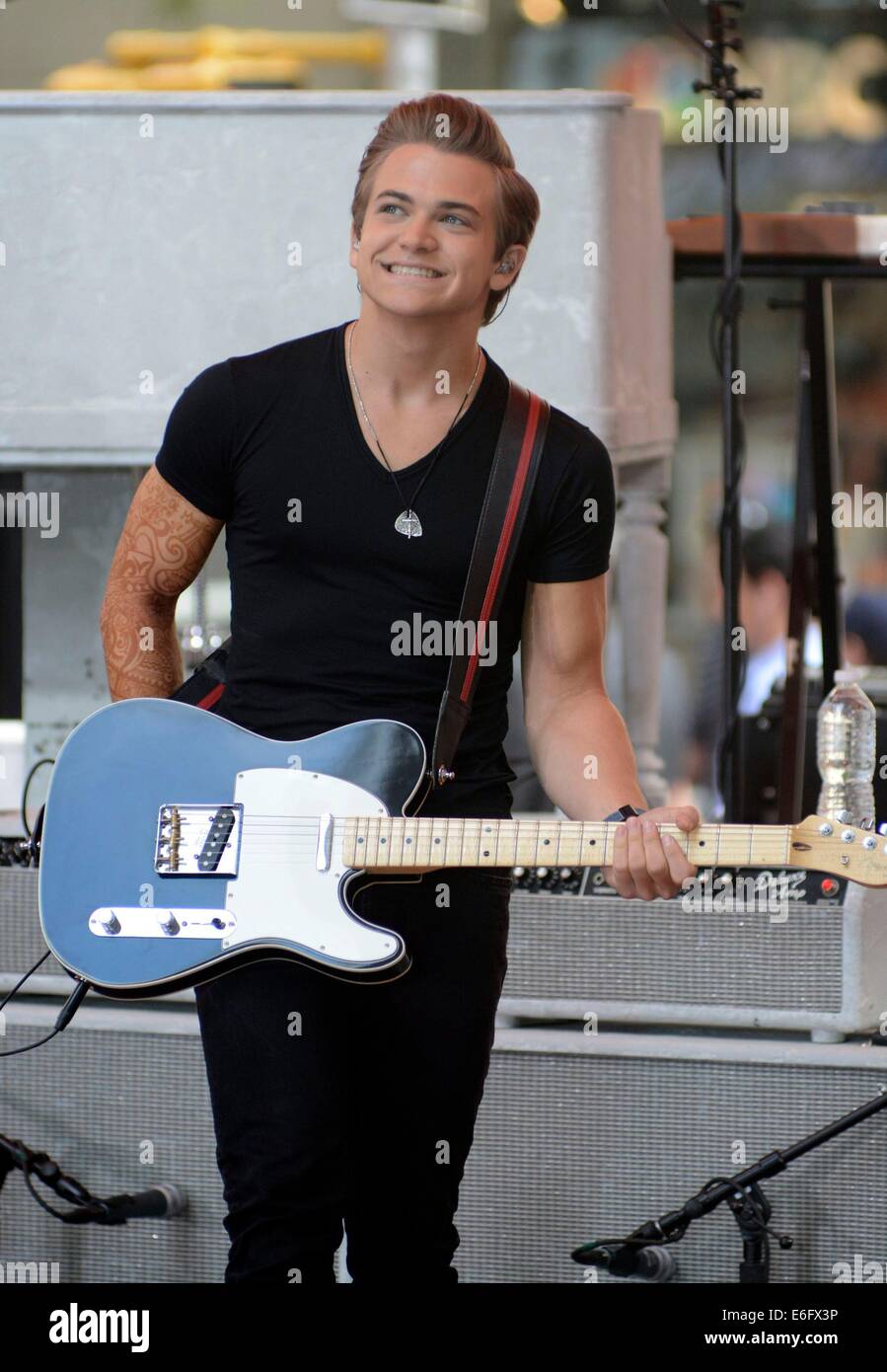 New York, NY, USA. 22nd Aug, 2014. Hunter Hayes on stage for NBC TODAY ...