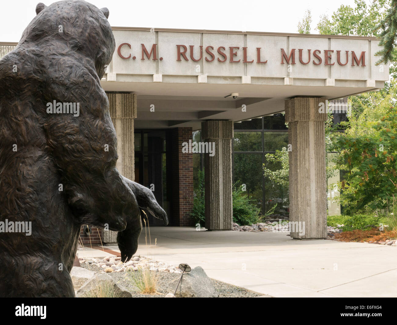 C.M. Russell Museum, Great Falls, MT Stock Photo - Alamy