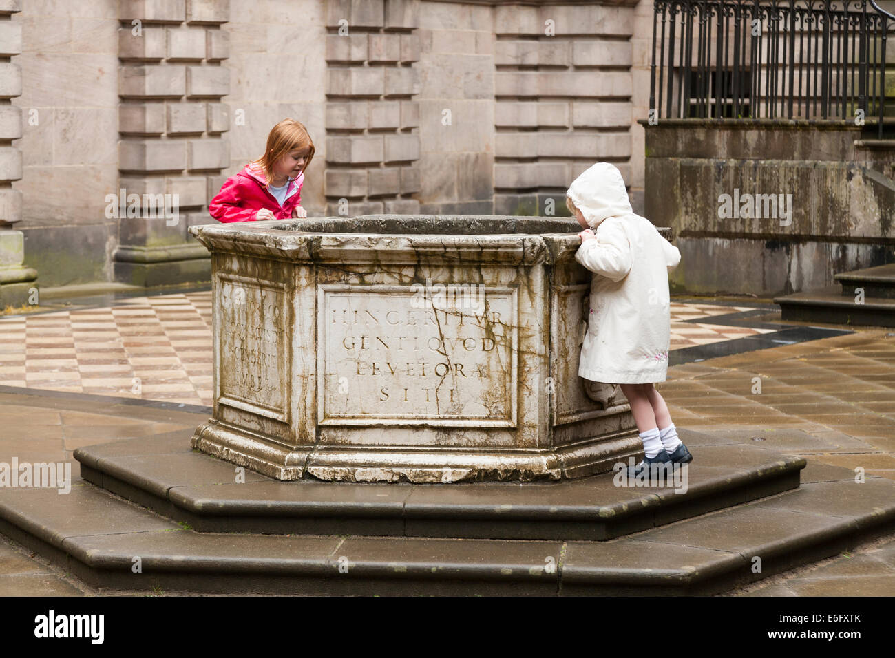 Children wishing well High Resolution Stock Photography and Images - Alamy