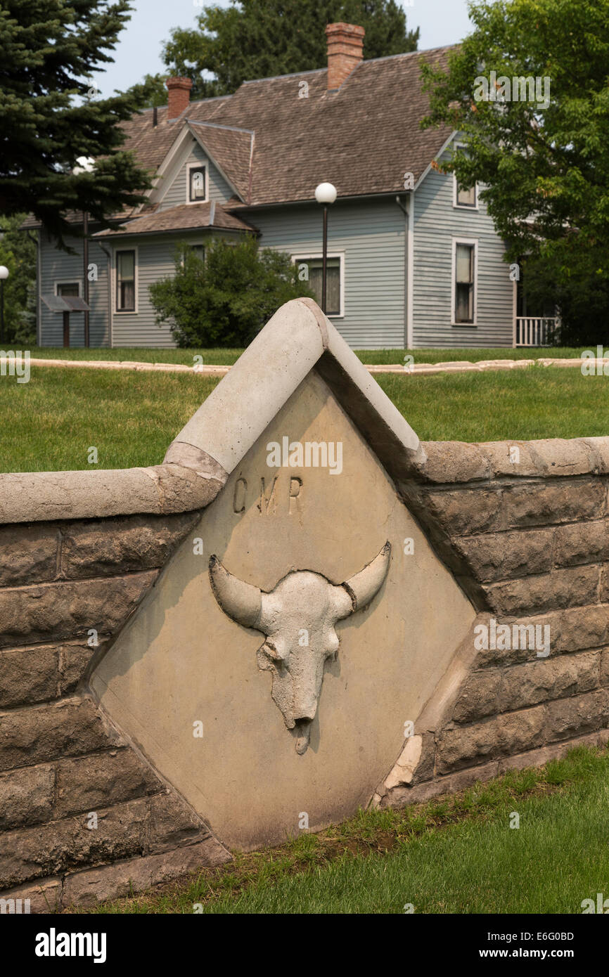 C.M. Russell Museum, Great Falls, MT Stock Photo - Alamy