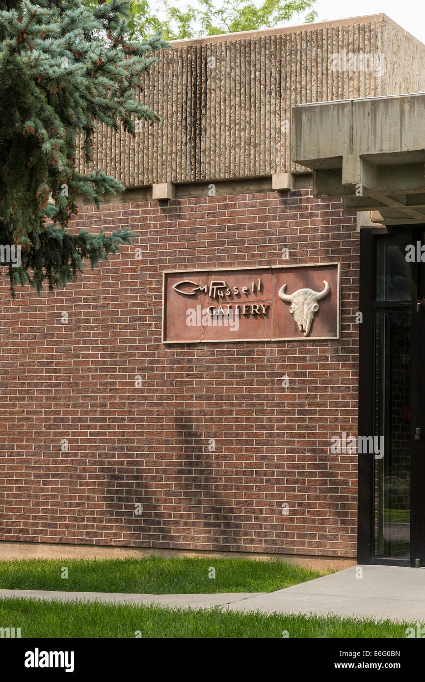 C.M. Russell Museum, Great Falls, MT Stock Photo - Alamy