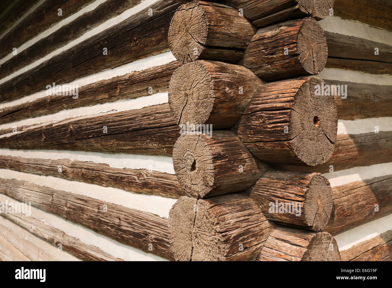 Log joints hi-res stock photography and images - Alamy