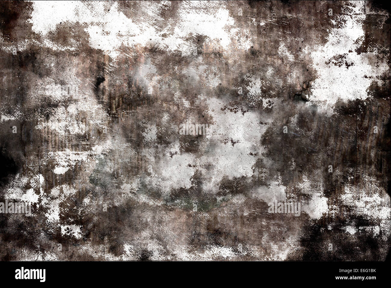 Scratched brown wall background Stock Photo - Alamy