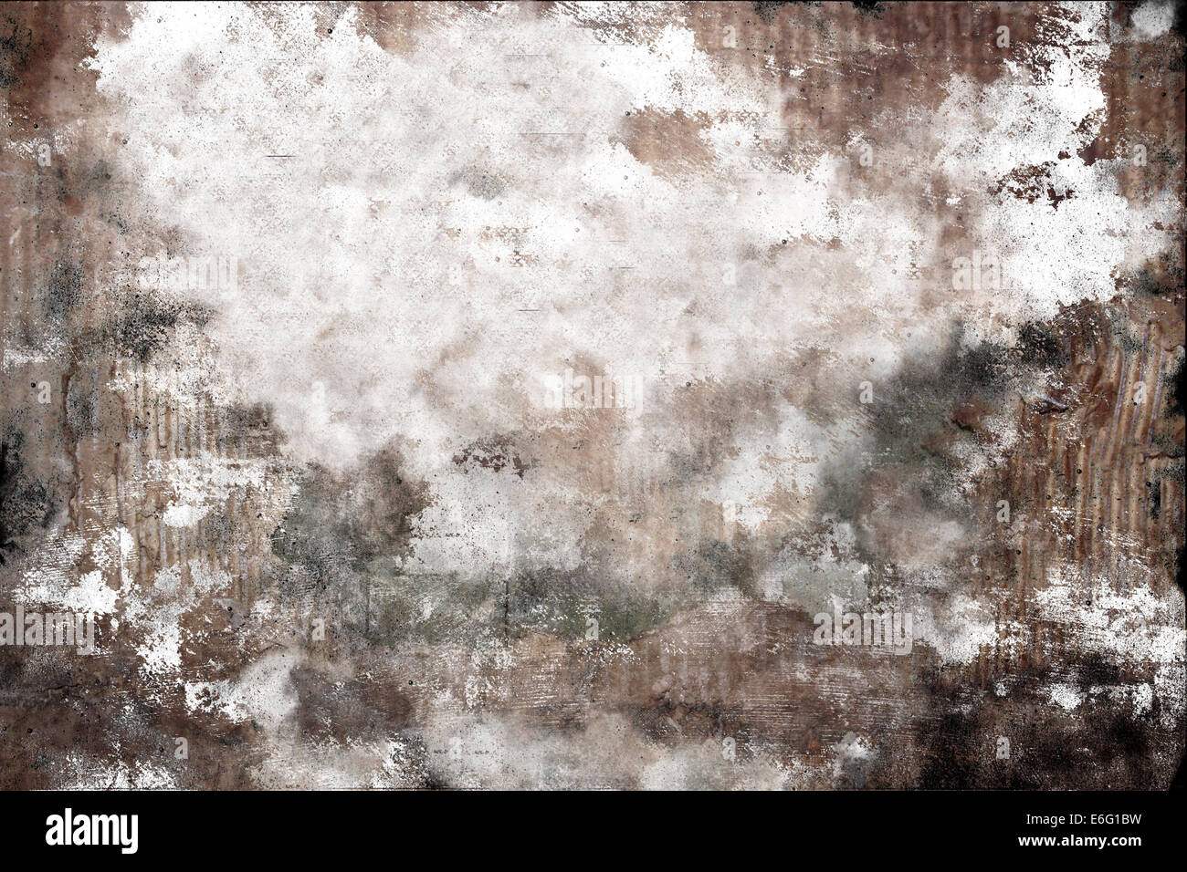 Scratched brown wall background Stock Photo - Alamy