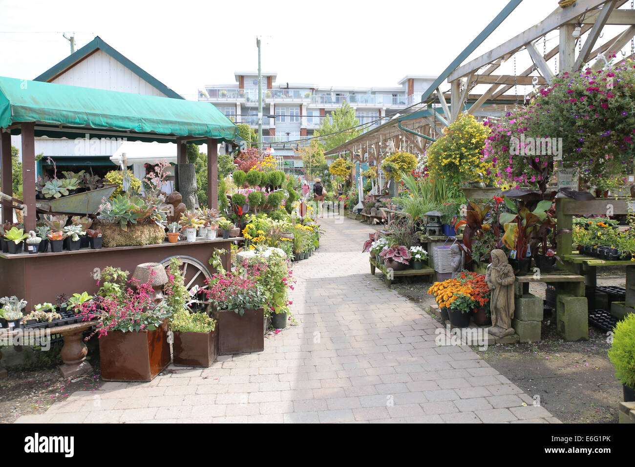 garden store Steveston BC Canada Stock Photo - Alamy