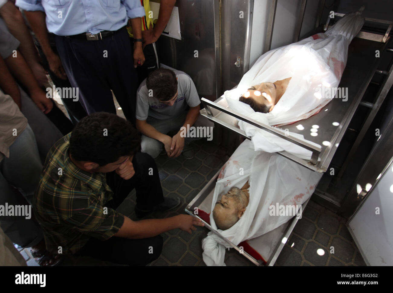 Khan Younis, Gaza Strip, Palestinian Territory. 22nd Aug, 2014 ...