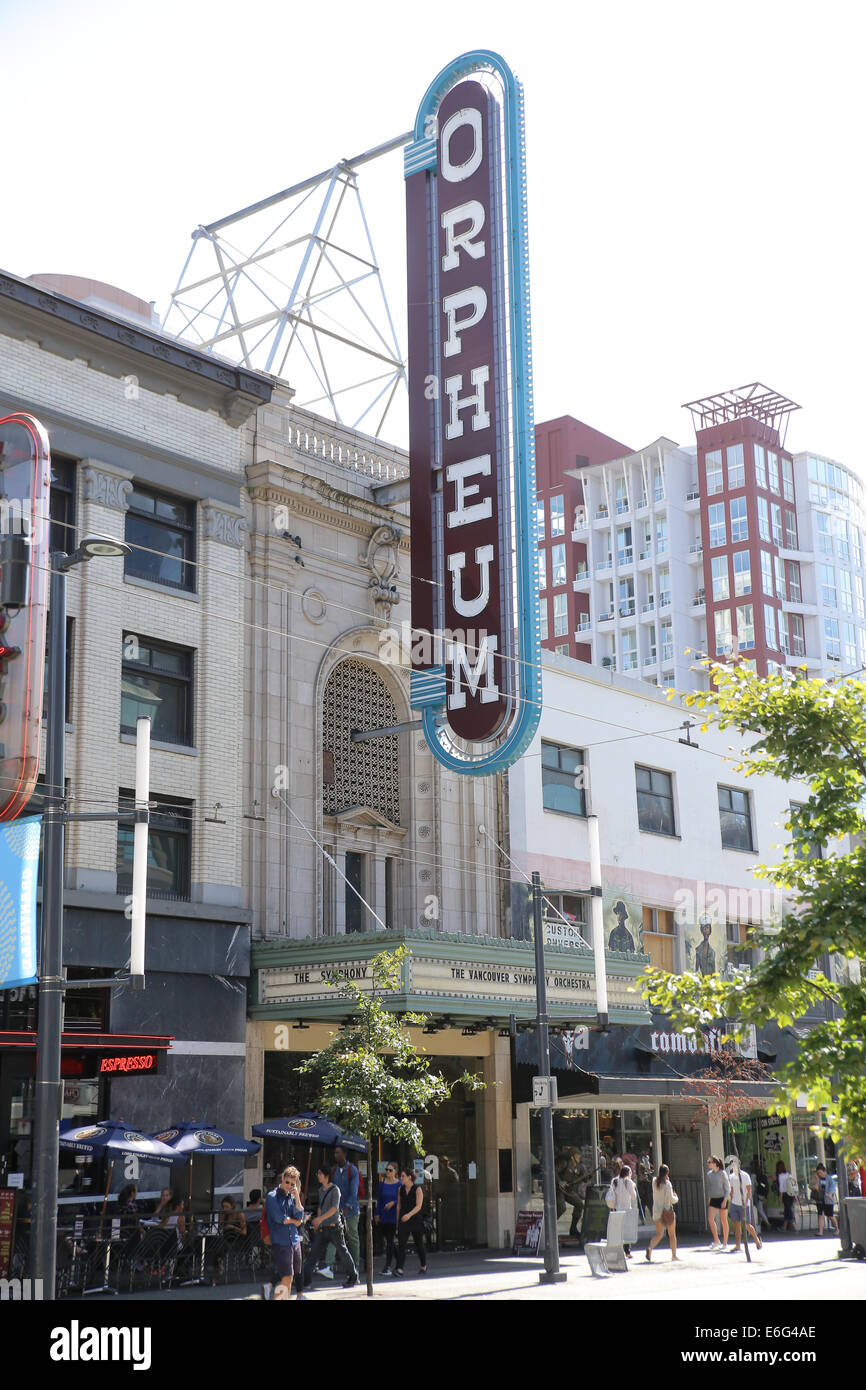 Orpheum hi-res stock photography and images - Alamy