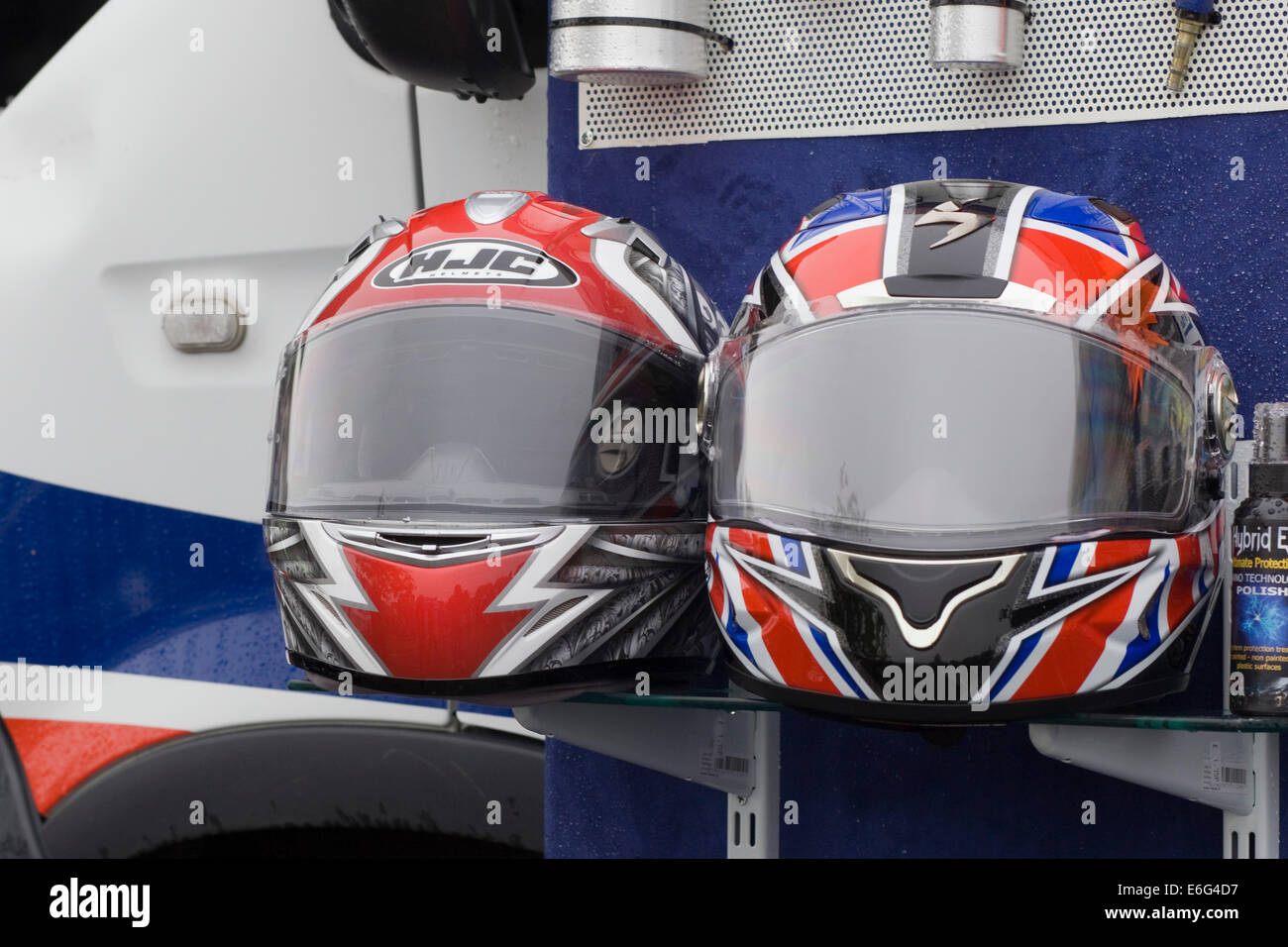 Full face crash helmet hi-res stock photography and images - Alamy