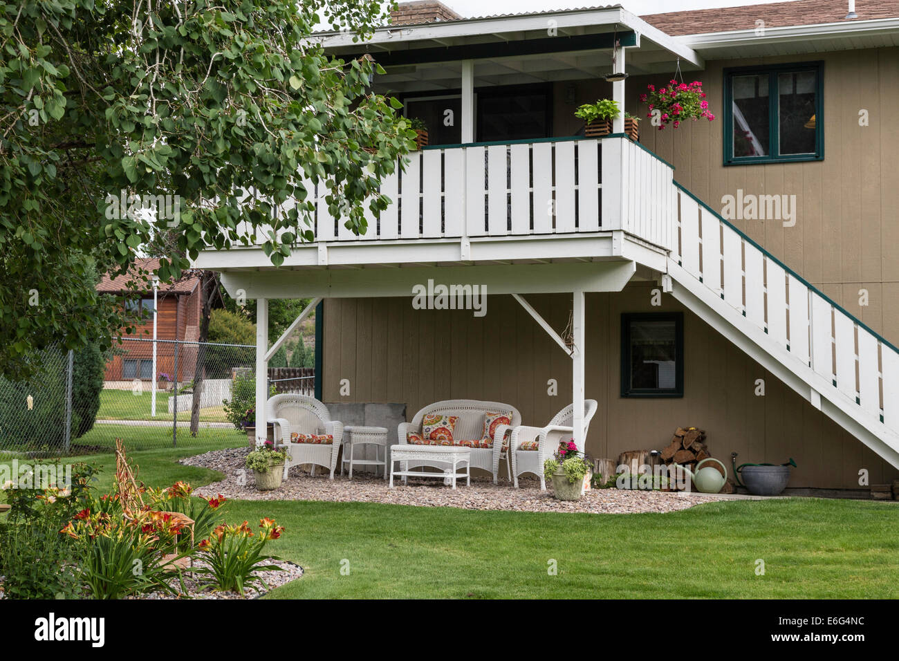 Middle class residence usa hi-res stock photography and images - Alamy