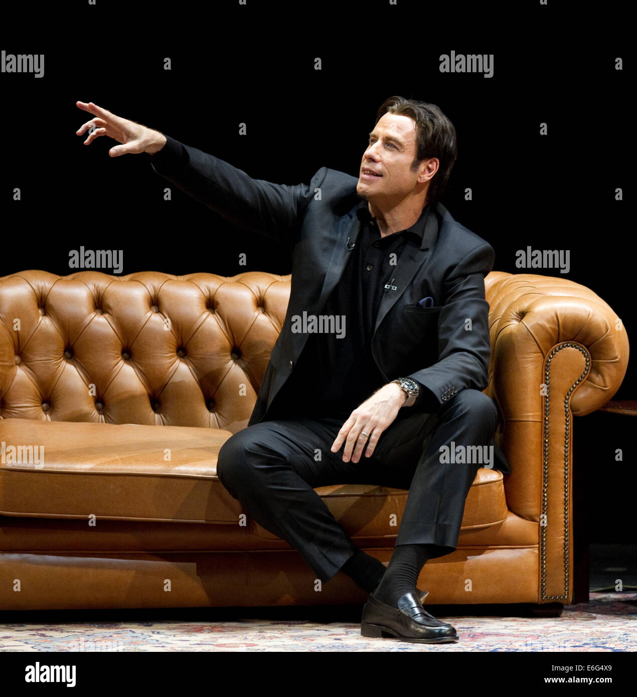 A Conversation with John Travolta. John Travolta makes his west end ...