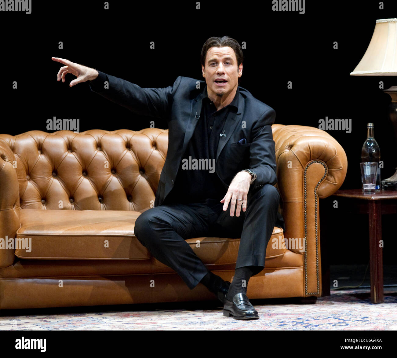 A Conversation with John Travolta. John Travolta makes his west end ...