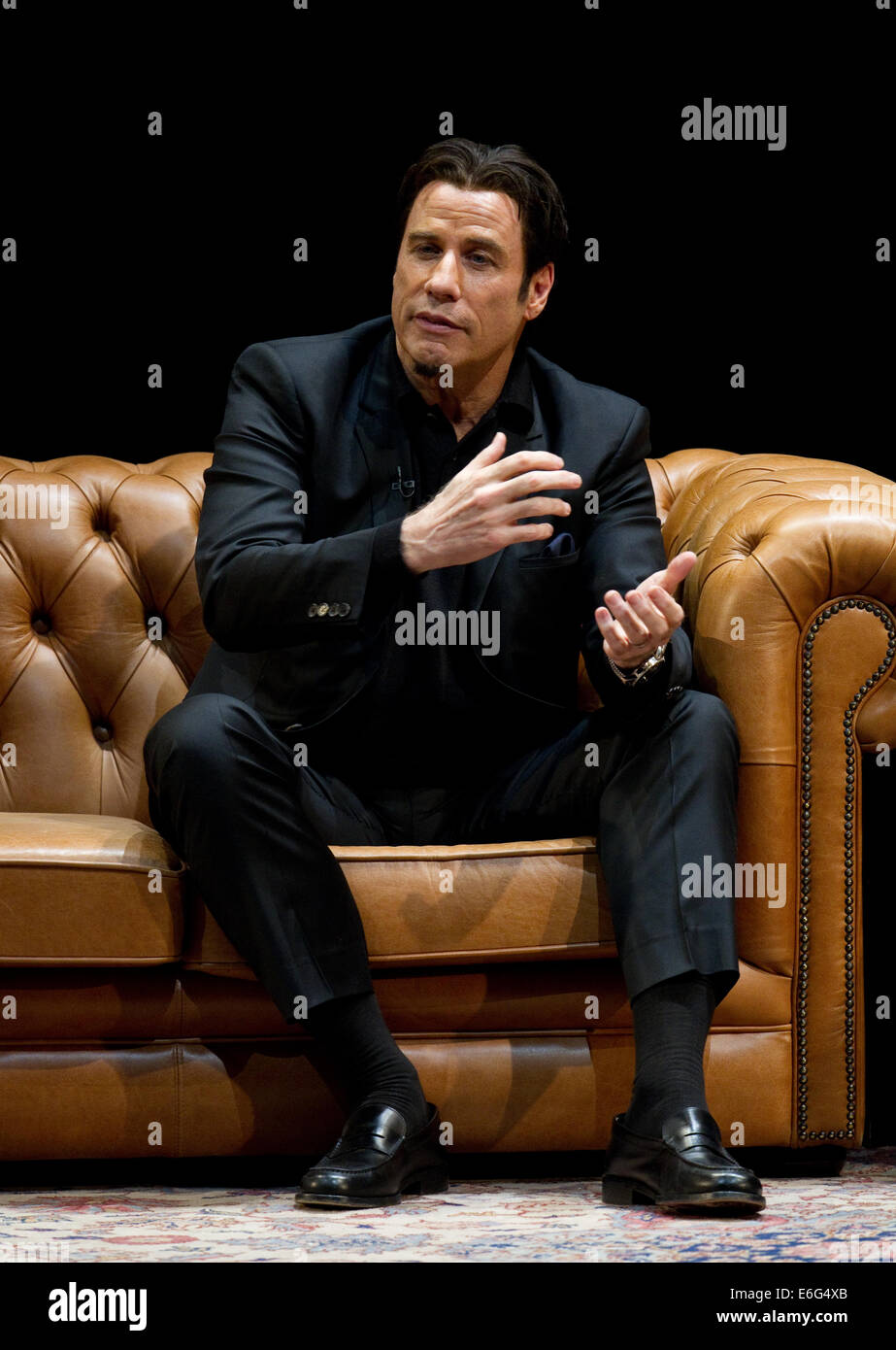 A Conversation with John Travolta. John Travolta makes his west end ...