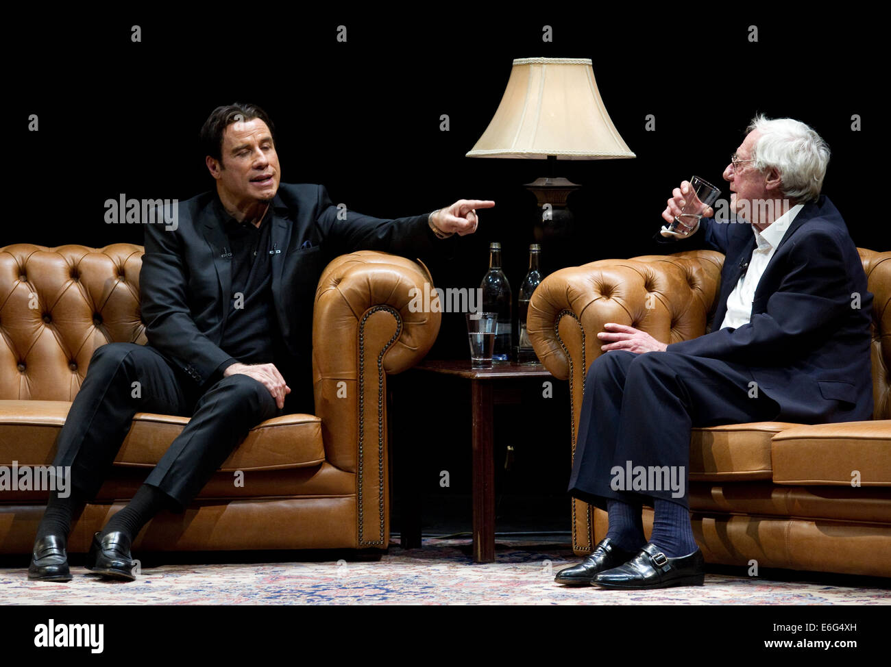 A Conversation with John Travolta. John Travolta makes his west end ...