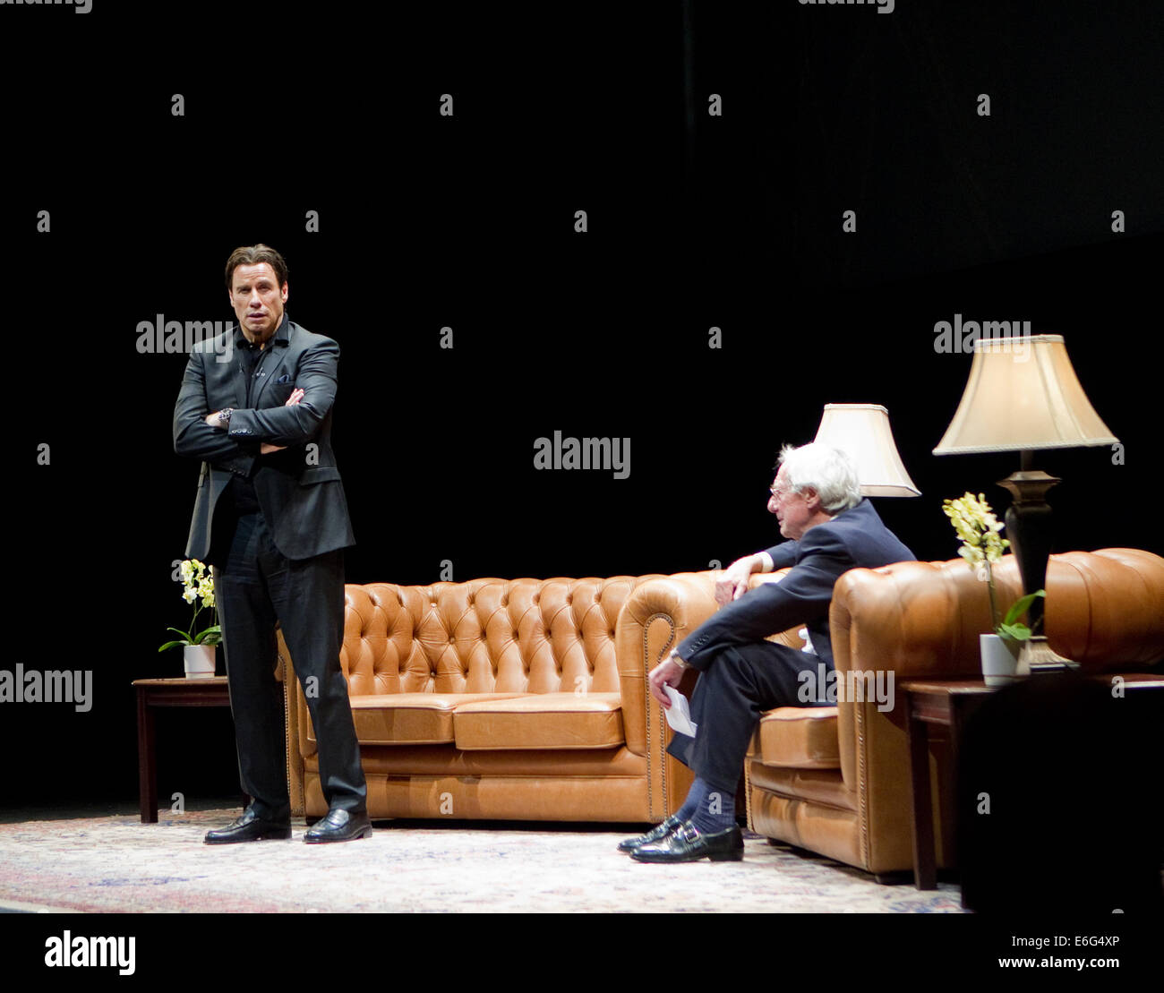 A Conversation with John Travolta. John Travolta makes his west end ...